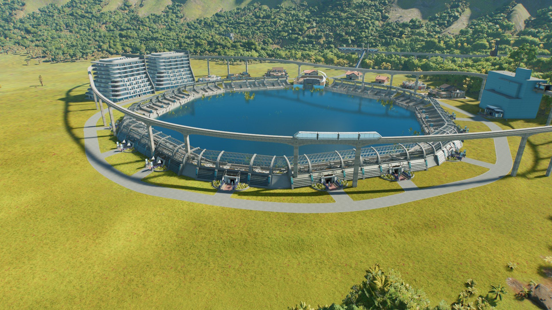 Lagoon arena - Workshop - Jurassic World Evolution 3