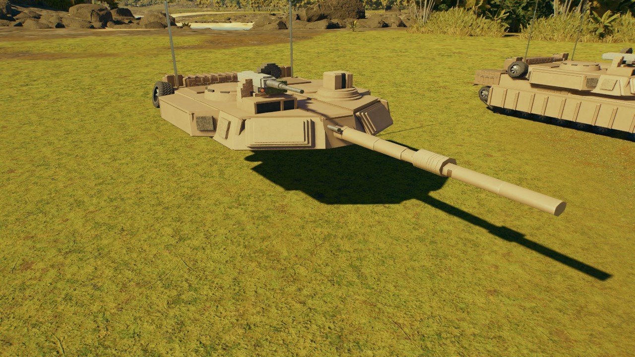 M1A2 Abrams SEP V3 Turret - Workshop - Jurassic World Evolution 3