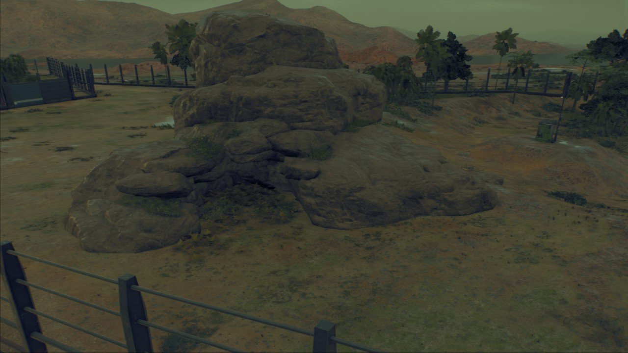Rock outcrop with cave - Workshop - Jurassic World Evolution 3