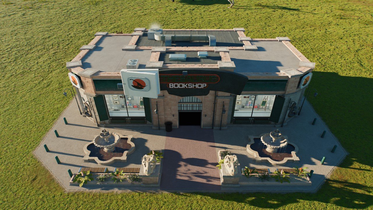 Thesaurus Bookshop - Workshop - Jurassic World Evolution 3