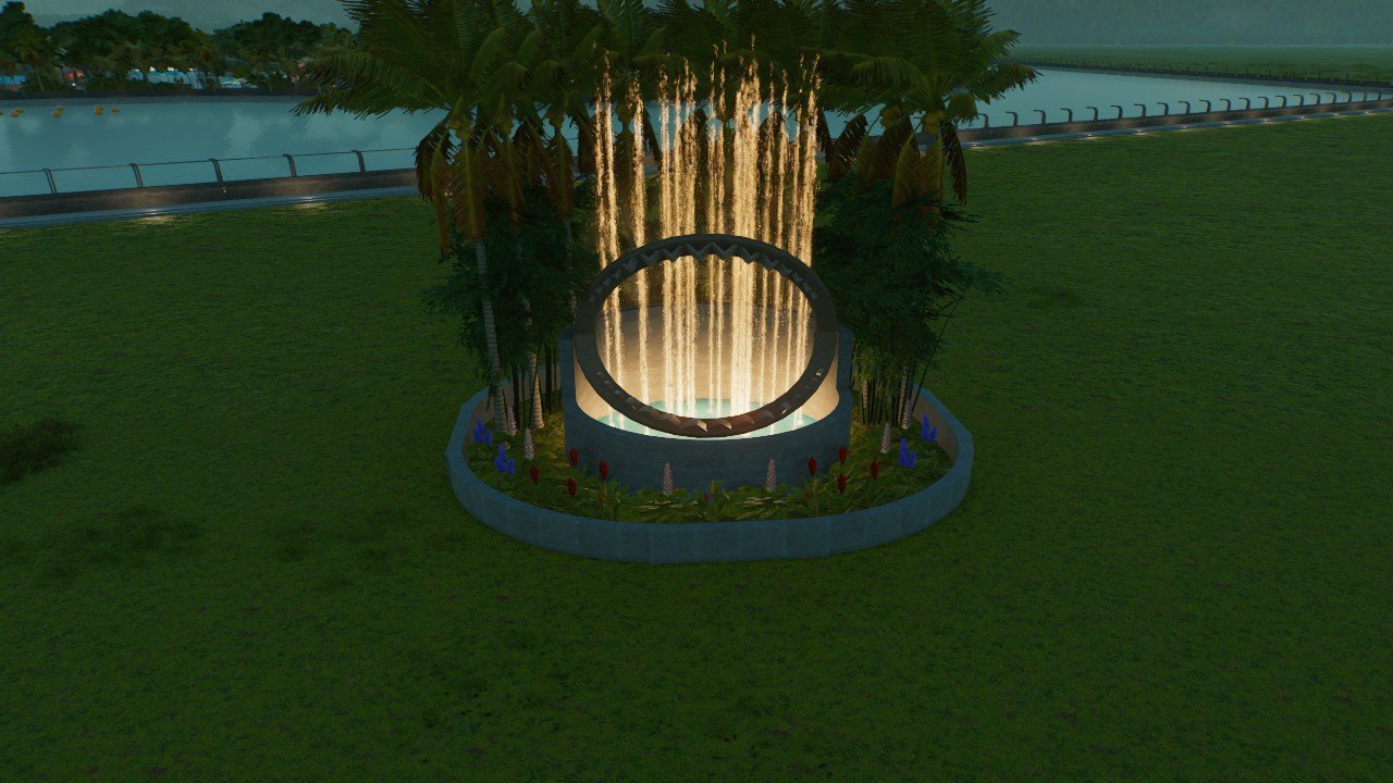 Tooth fountain - Workshop - Jurassic World Evolution 3