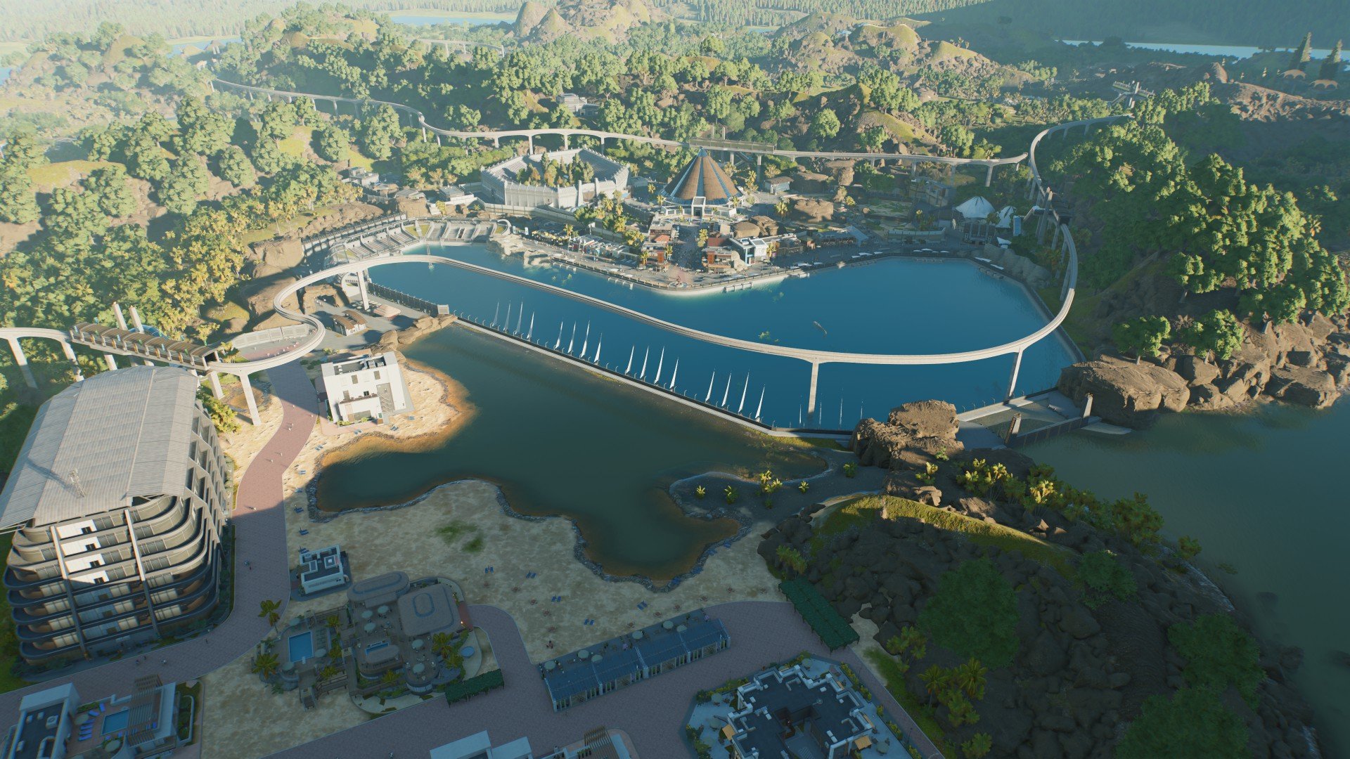 Isla Nublar 2015 - Jurassic World Evolution 3 creation - Frontier Workshop