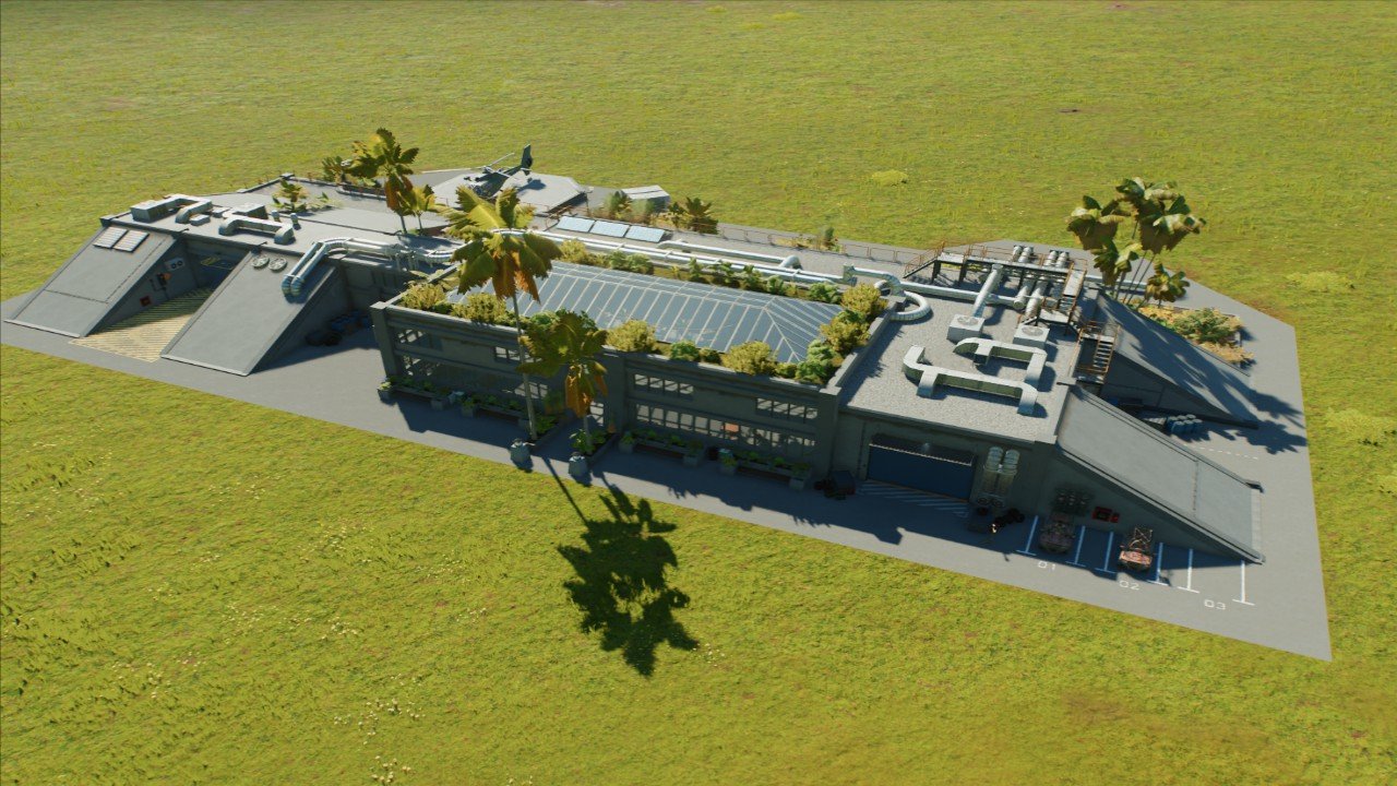 Rebirth-Style Control Center 3-in-1 - Workshop - Jurassic World Evolution 3