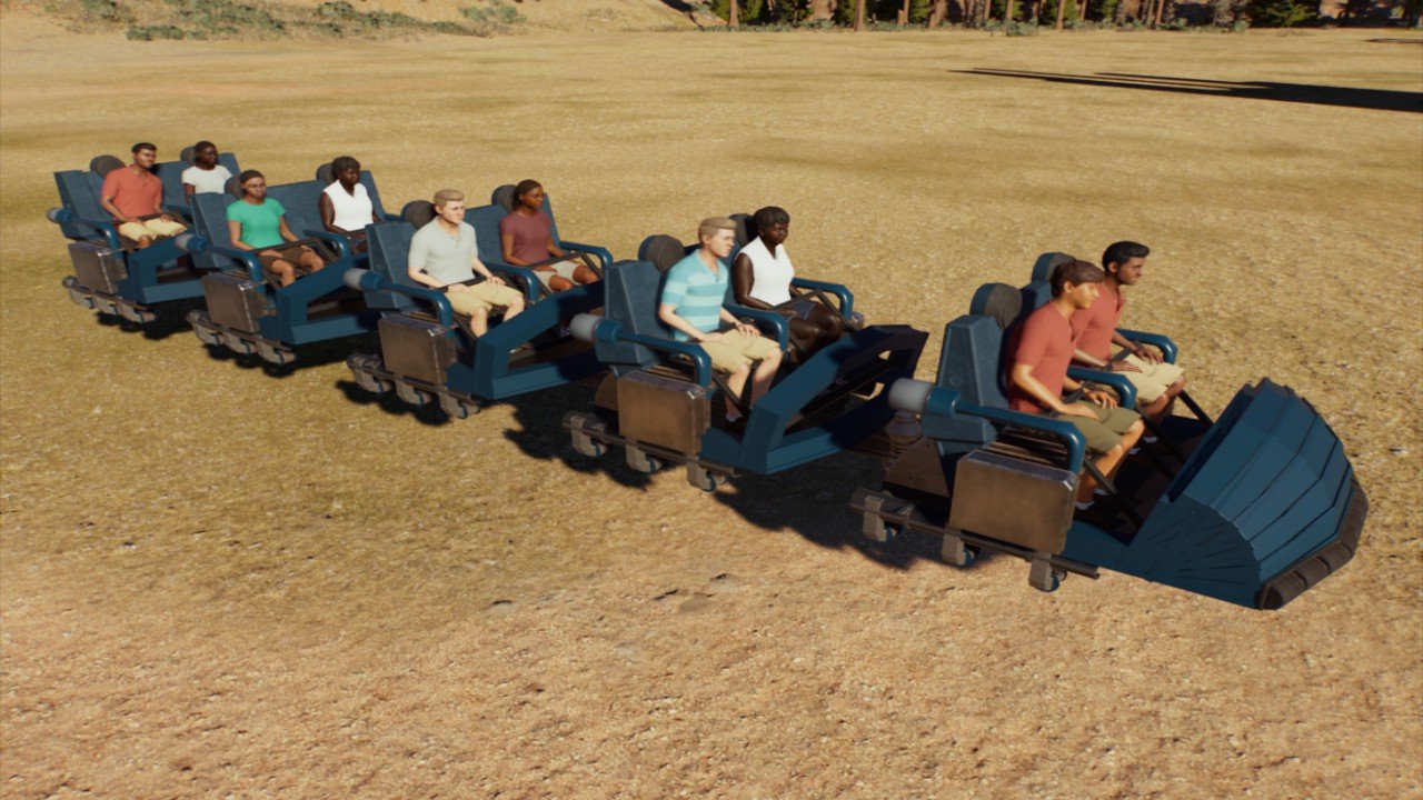 Coaster train - Workshop - Jurassic World Evolution 3