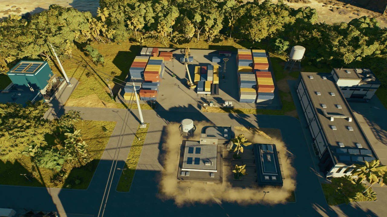Container Yard - Workshop - Jurassic World Evolution 3