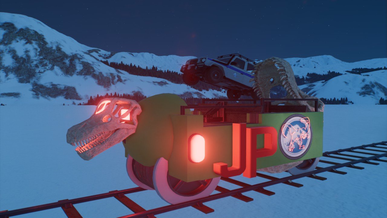 Jurassic park dino cart - Workshop - Jurassic World Evolution 3