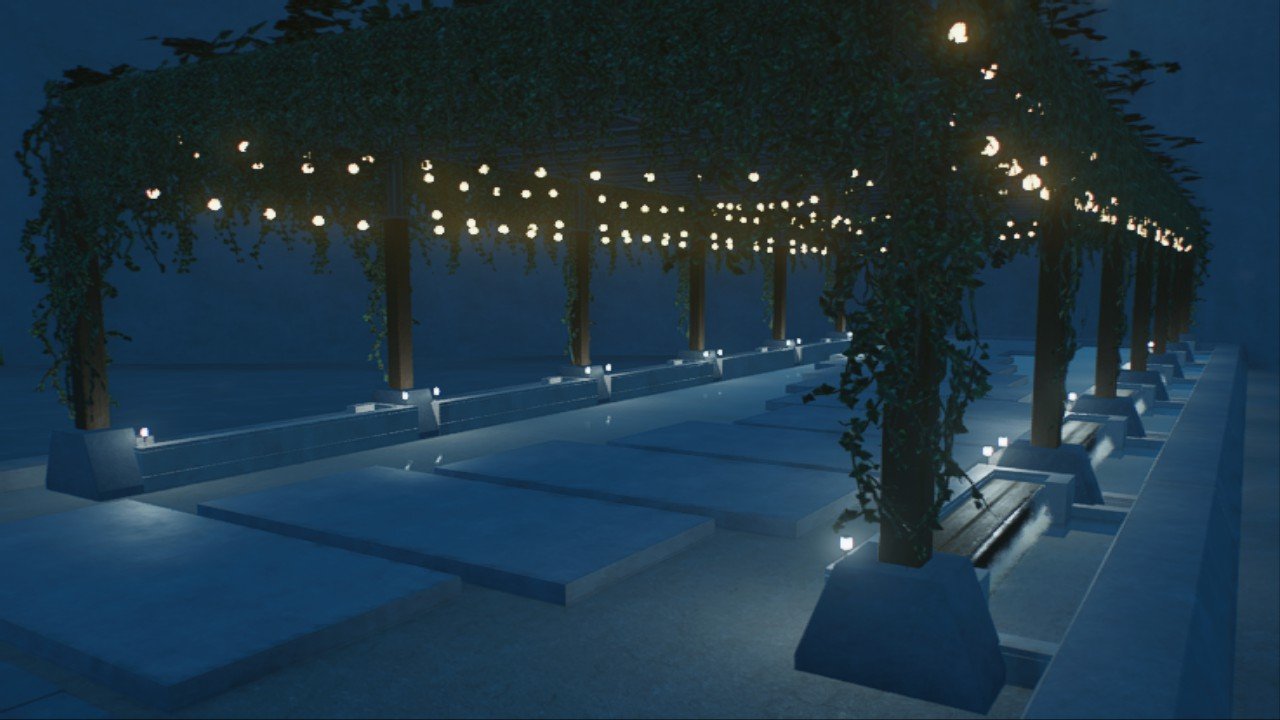 Fountain Guest Path Scenery - Workshop - Jurassic World Evolution 3