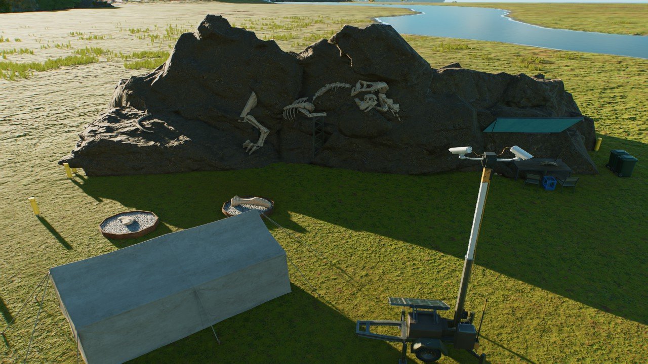 Dig site v1 - Workshop - Jurassic World Evolution 3