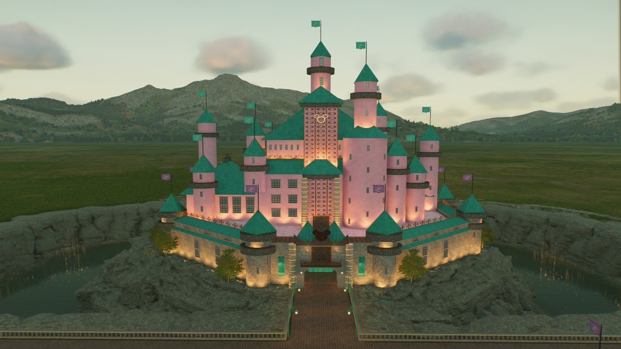Disney Castle (unfinished) - Workshop - Jurassic World Evolution 3