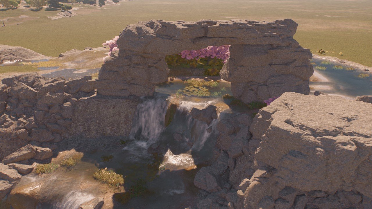 Biome changing rock arch - Workshop - Jurassic World Evolution 3