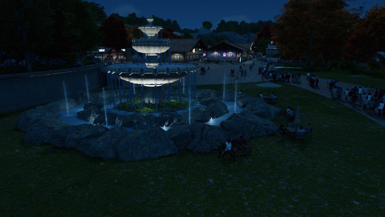 Rock Fountain - Workshop - Jurassic World Evolution 3