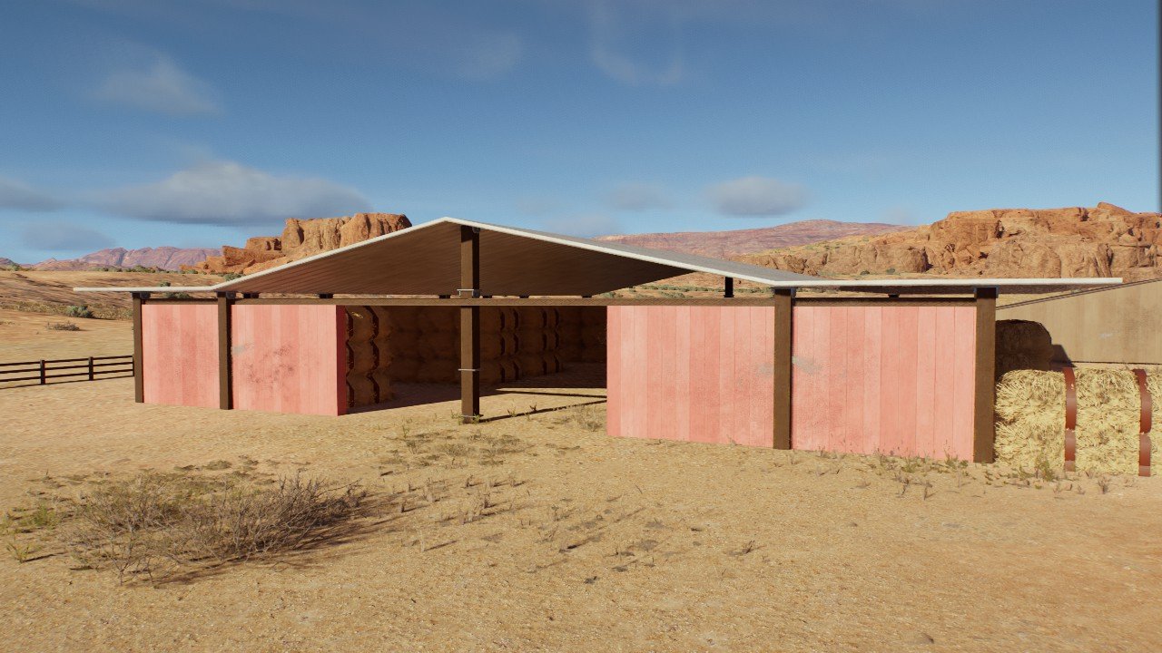Sammy Gutierrez Ranch Hay Barn - Workshop - Jurassic World Evolution 3