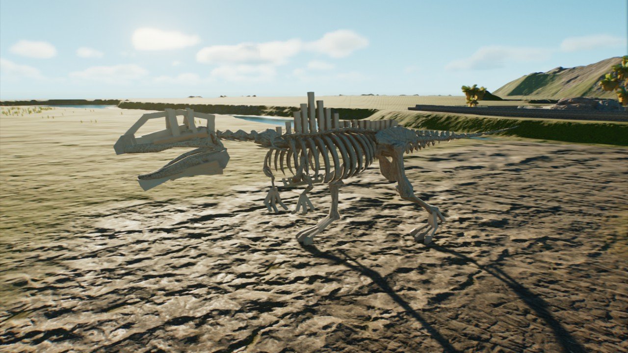 Jwd Giga skeleoton - Workshop - Jurassic World Evolution 3