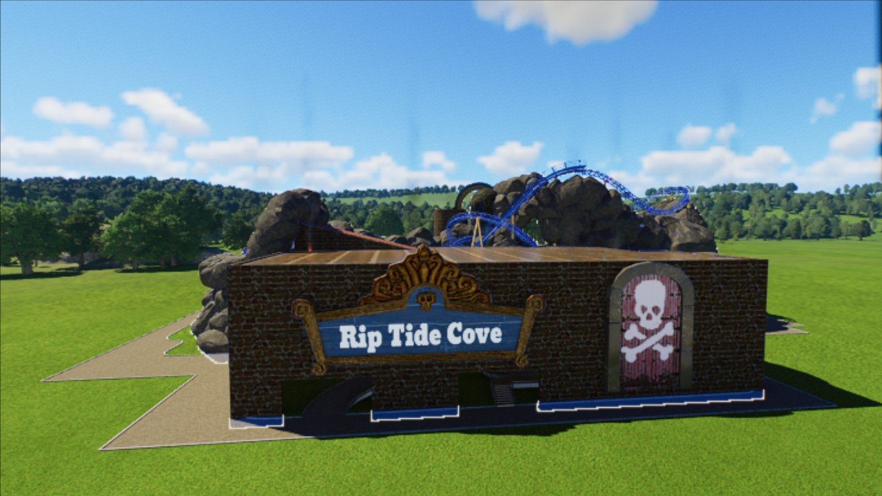 Rip Tide Cove - Planet Coaster 2 creation - Frontier Workshop