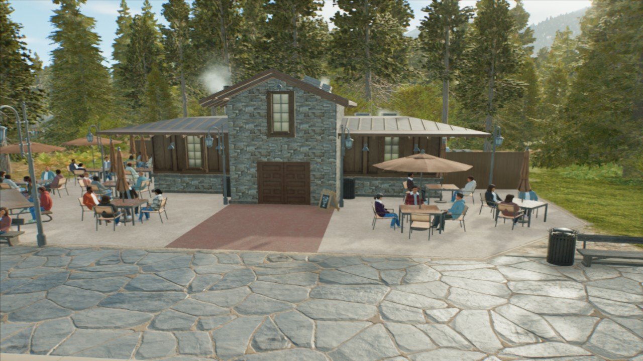 Rustic Restaurant - Workshop - Jurassic World Evolution 3