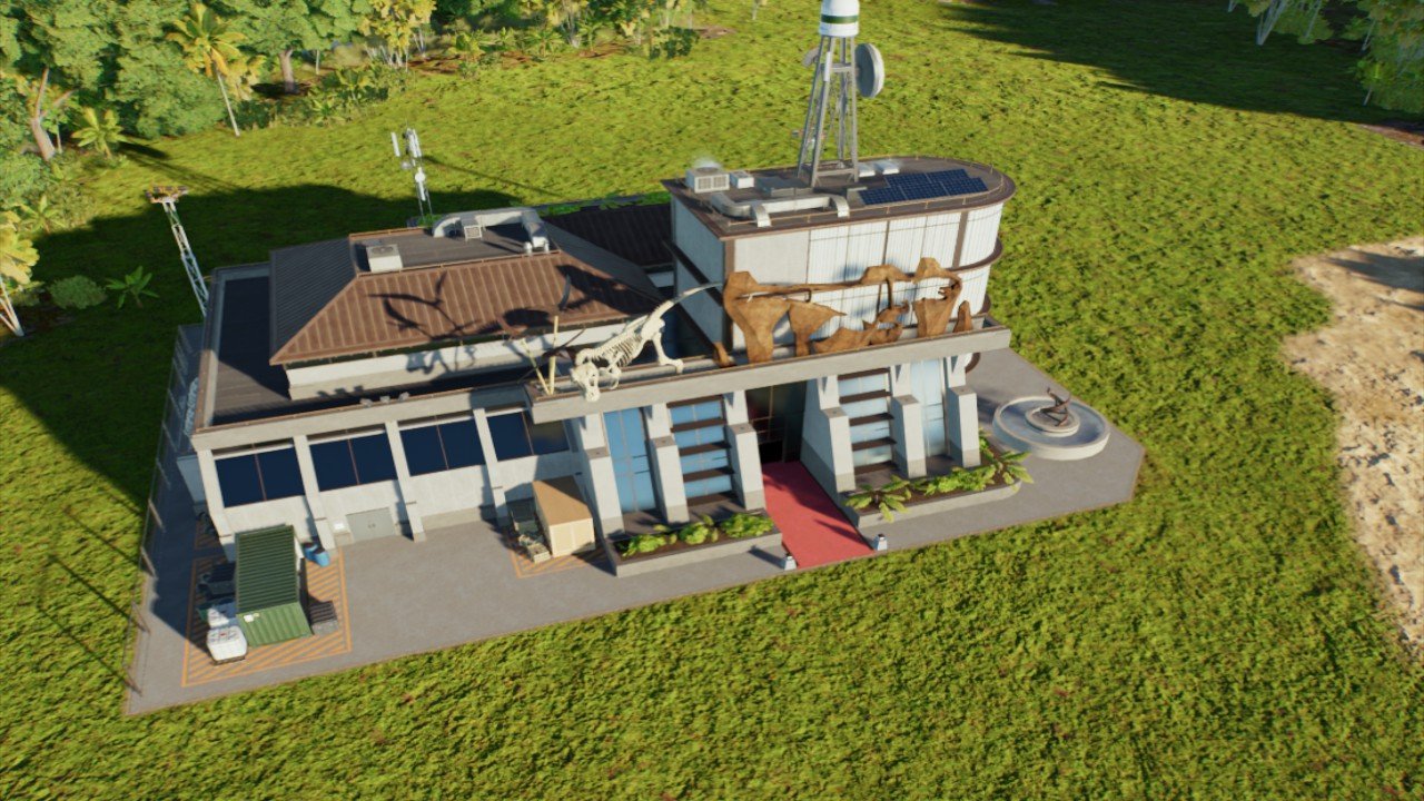 Jurassic Park Slim Science lab - Workshop - Jurassic World Evolution 3