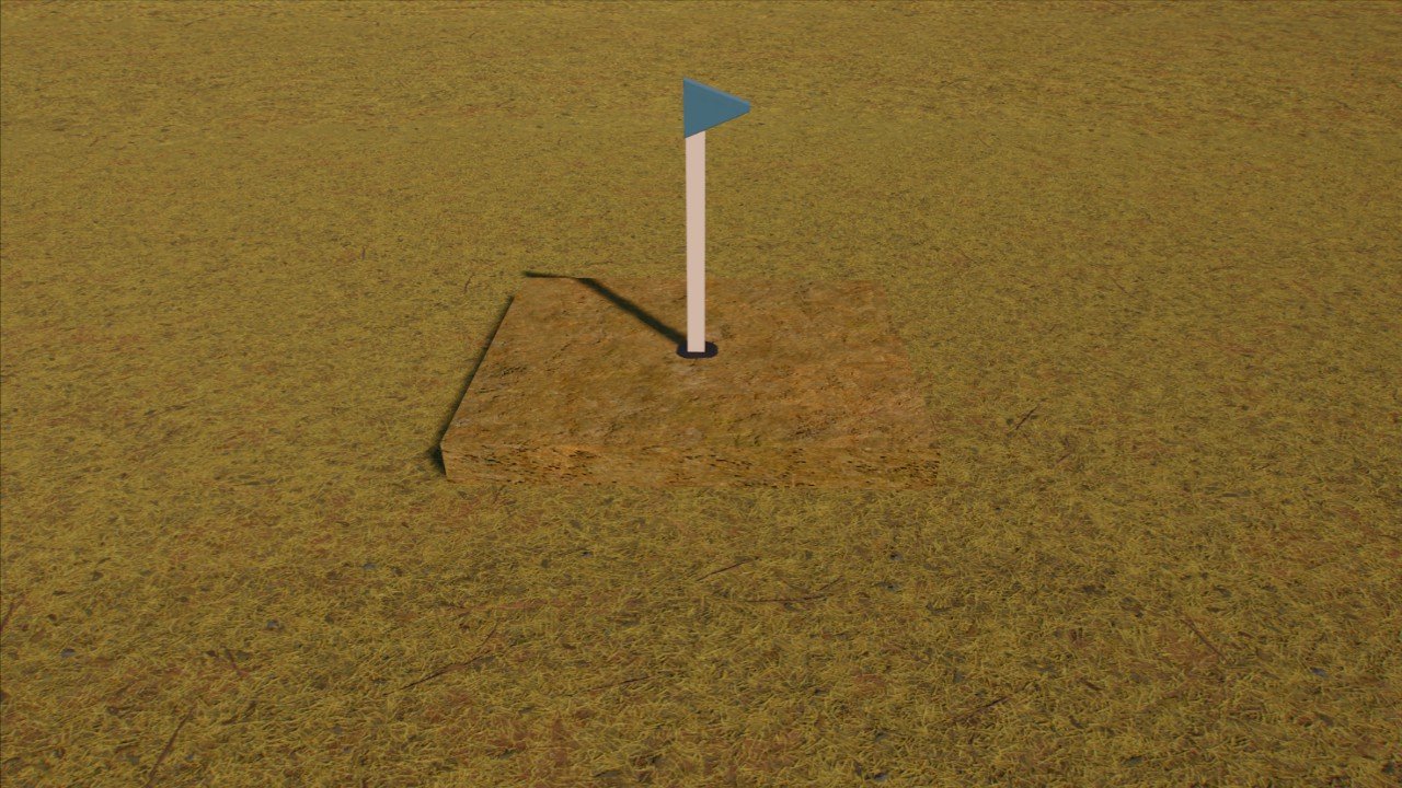 Golf hole and flag - Workshop - Jurassic World Evolution 3