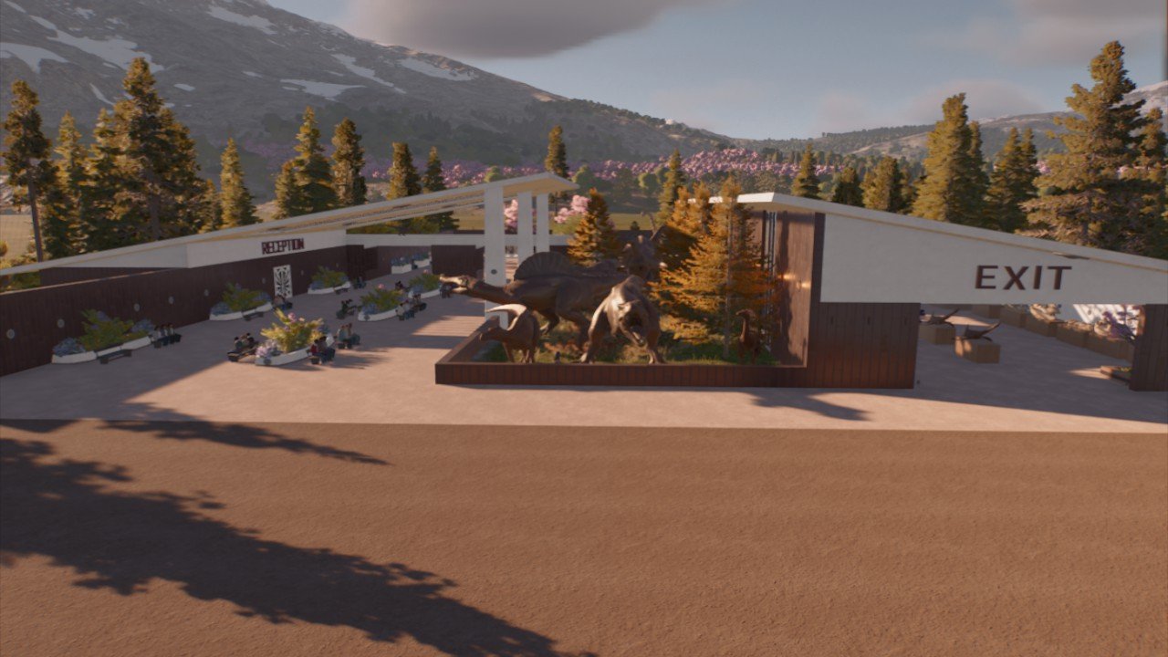 Entrance park - Workshop - Jurassic World Evolution 3