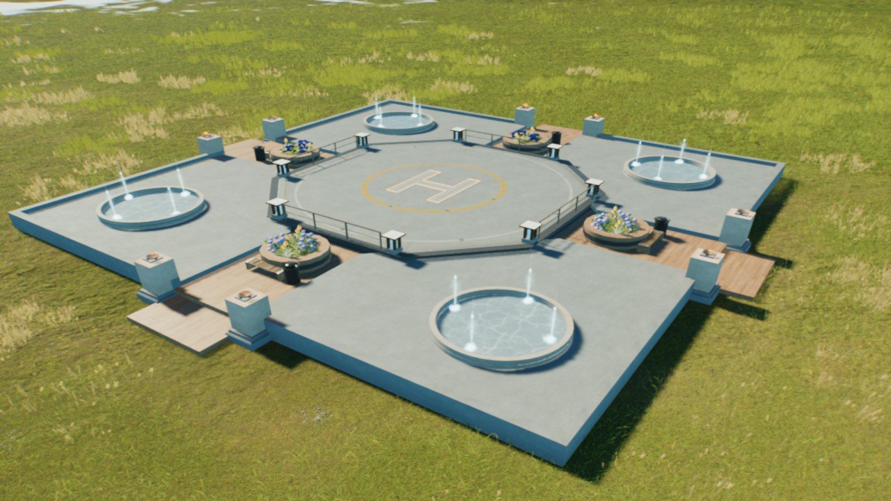 helipad - Workshop - Jurassic World Evolution 3