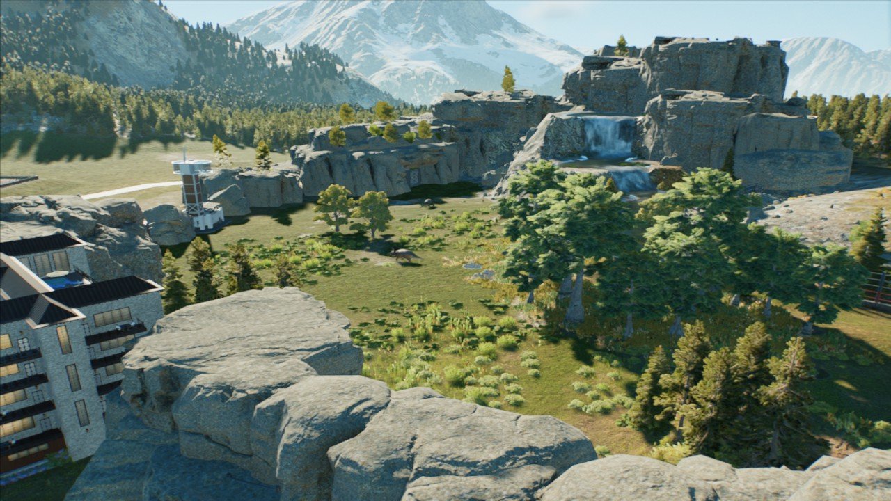 Rocky full working enclosure - Workshop - Jurassic World Evolution 3