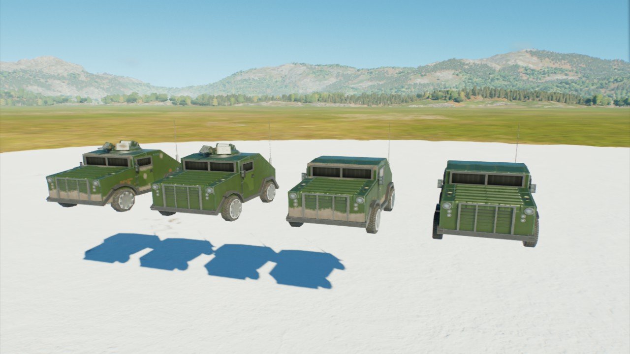 Humvee variations - Workshop - Jurassic World Evolution 3