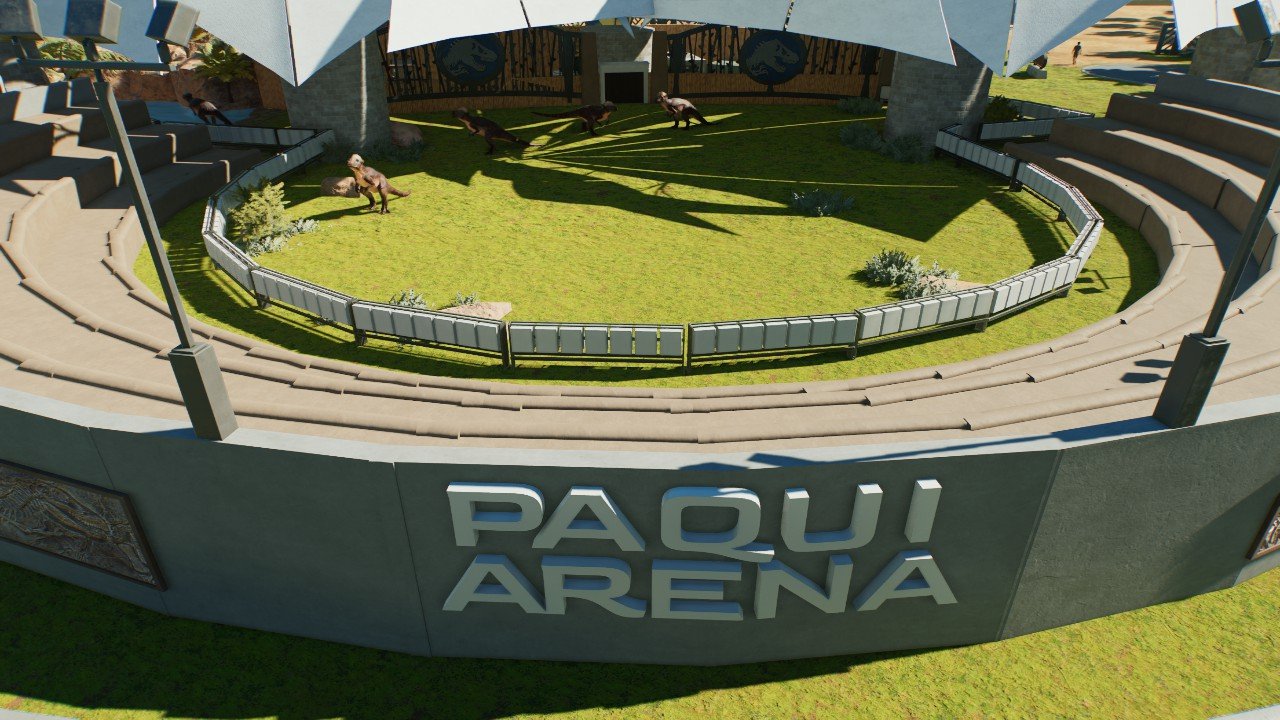 Paqui arena - Workshop - Jurassic World Evolution 3