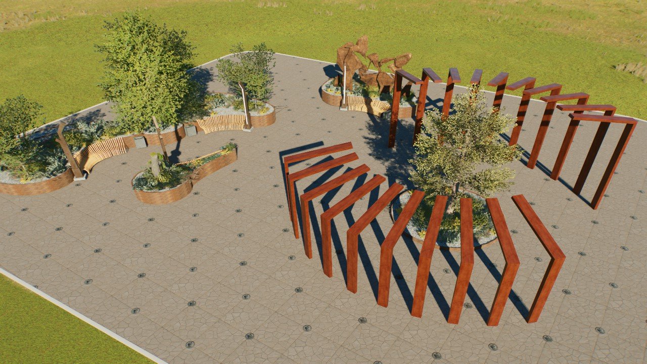 Modern Wooden Rest Area - Workshop - Jurassic World Evolution 3