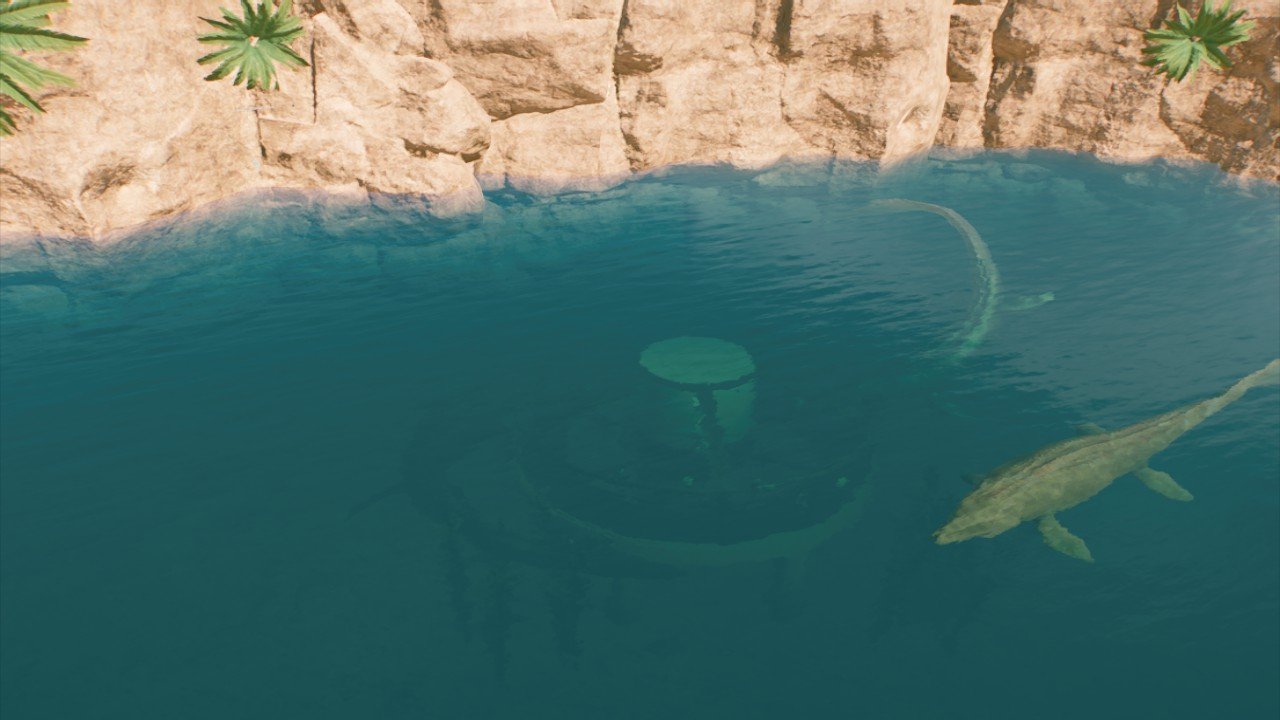 Mosasaurus Lagoon Viewing Dome - Workshop - Jurassic World Evolution 3