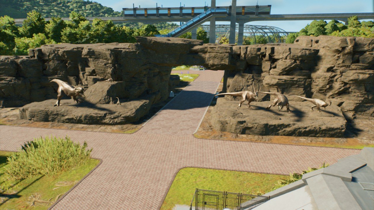 Carnivore Entry Statue - Workshop - Jurassic World Evolution 3