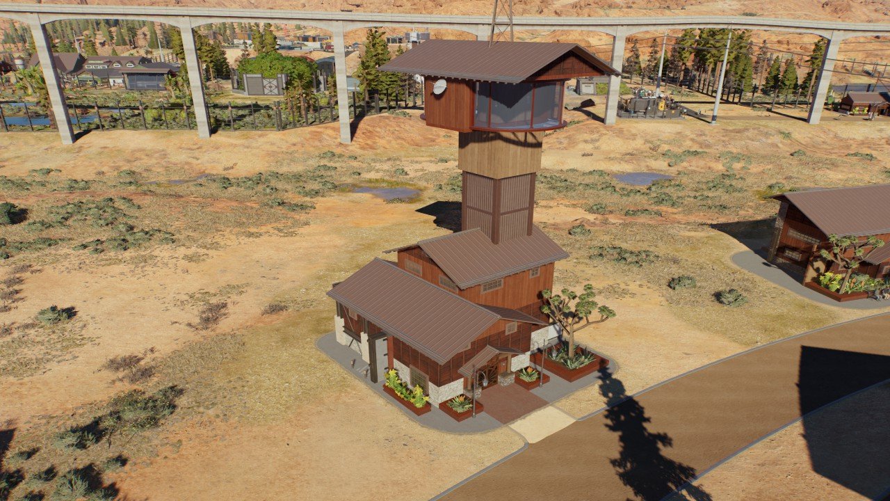 Montana Viewing Tower - Workshop - Jurassic World Evolution 3
