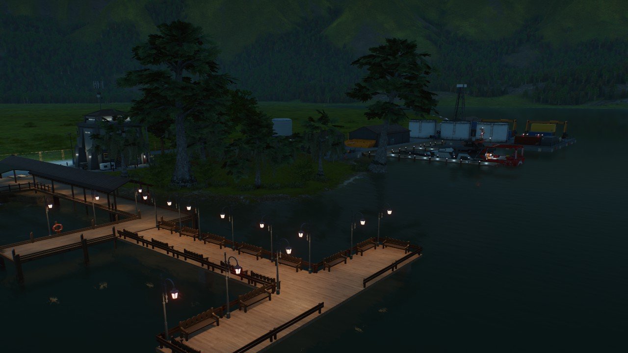 Boat Dock - Workshop - Jurassic World Evolution 3
