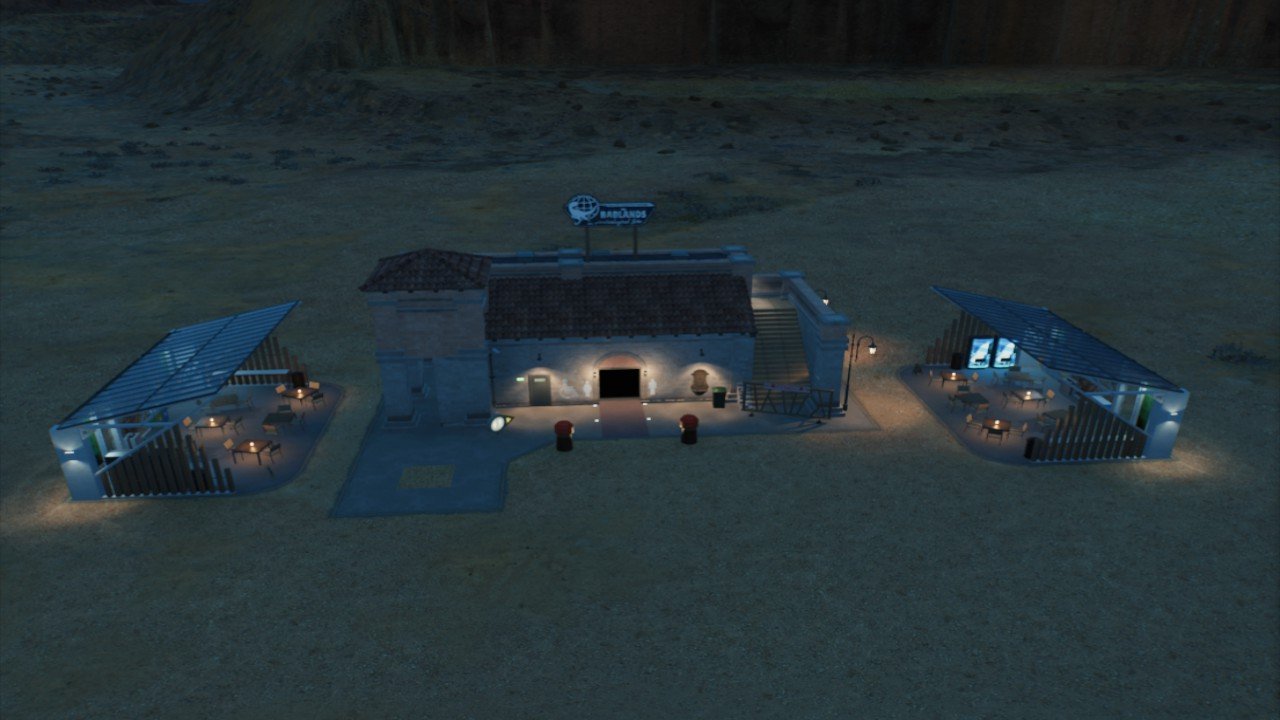 Restroom w/ waiting zone - Workshop - Jurassic World Evolution 3