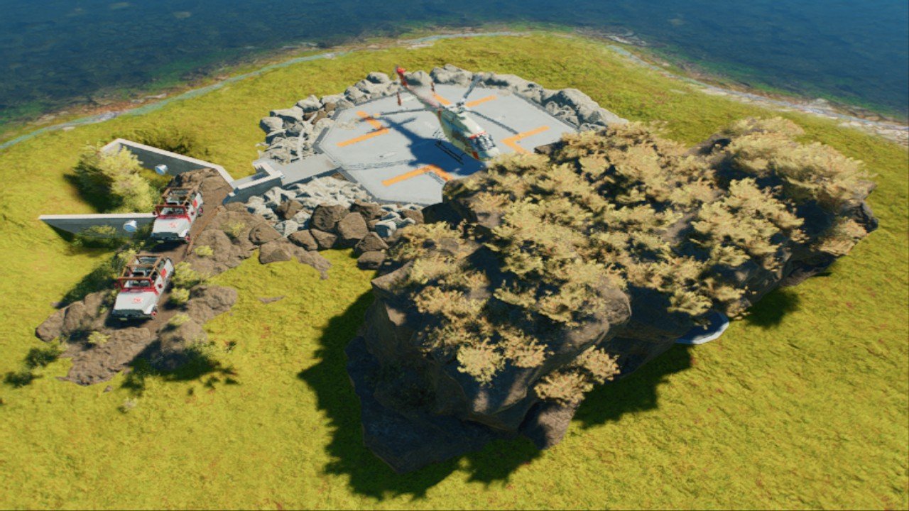 Arrival Point Jurassic Park - Workshop - Jurassic World Evolution 3