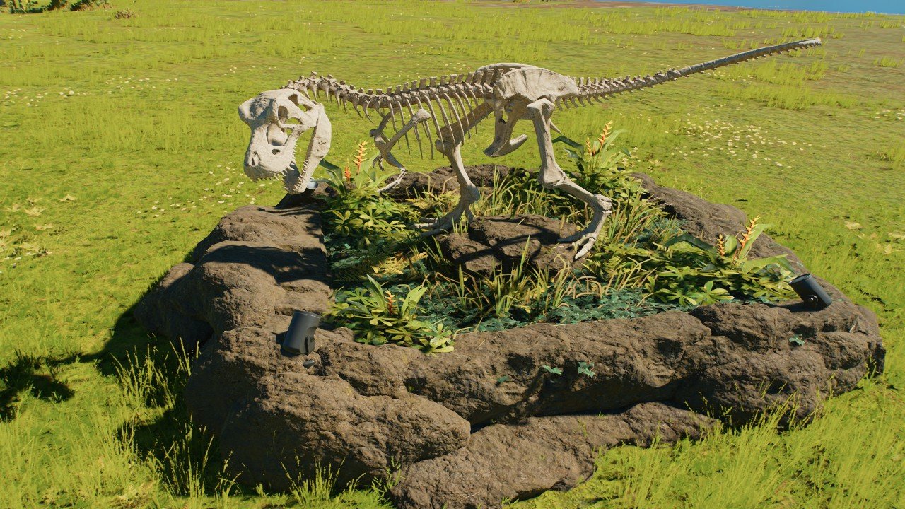 Tropical Jurassic Park statue - Workshop - Jurassic World Evolution 3