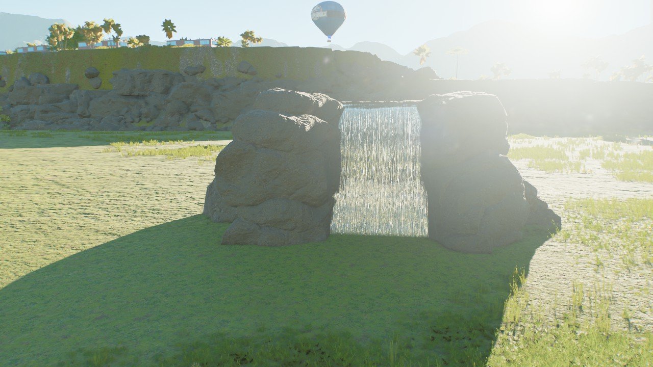 A Waterfall that looks great with nature. - Workshop - Jurassic World ...