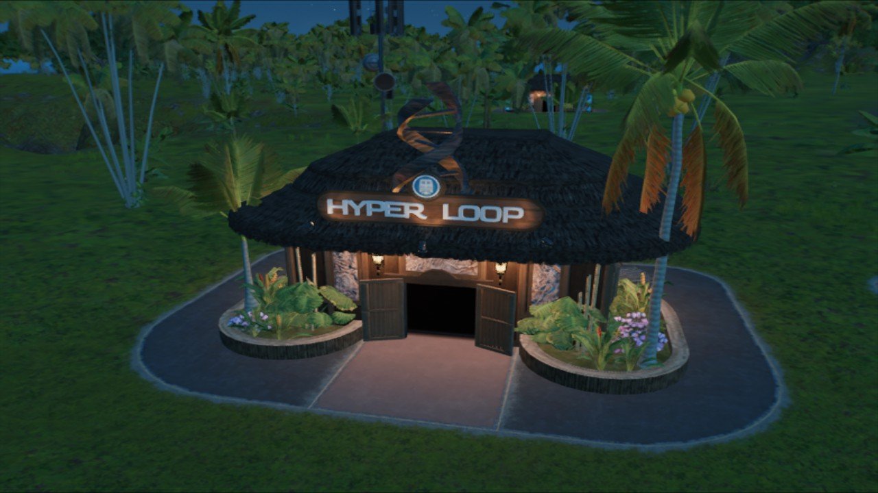 Tropical Skyway Hyperloop (JW south america) - Workshop - Jurassic World Evolution 3