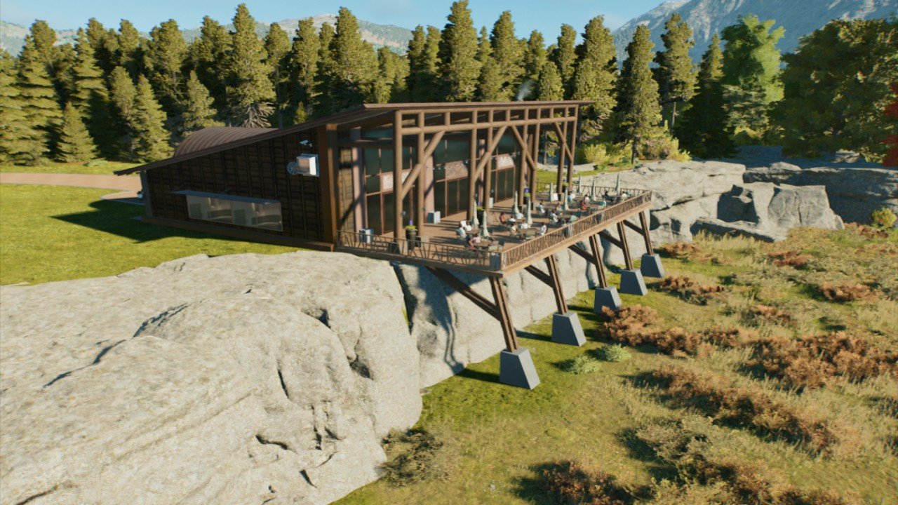 Cliff side diner - Workshop - Jurassic World Evolution 3
