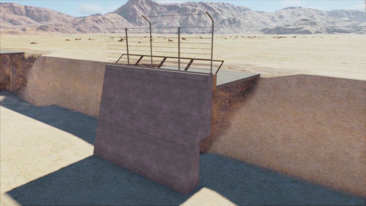 Sunken Enclosure Wall 2 - Workshop - Jurassic World Evolution 3