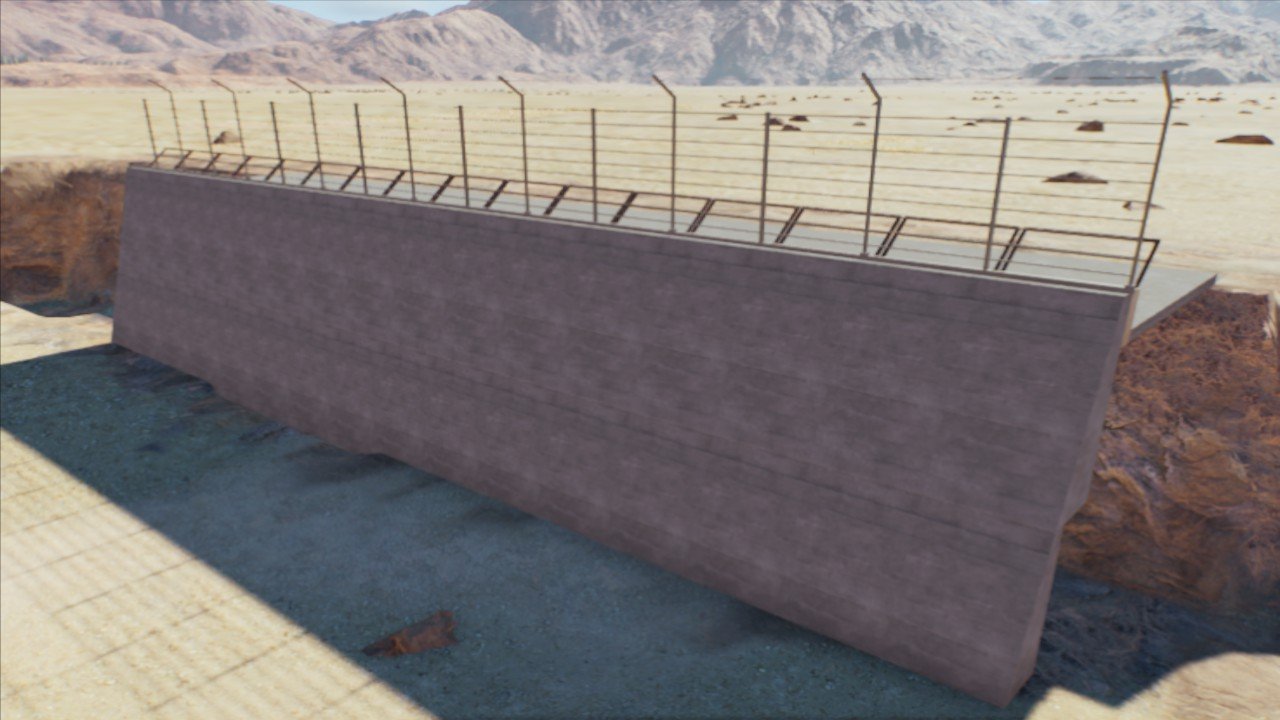 Sunken Enclosure Wall 8 - Workshop - Jurassic World Evolution 3