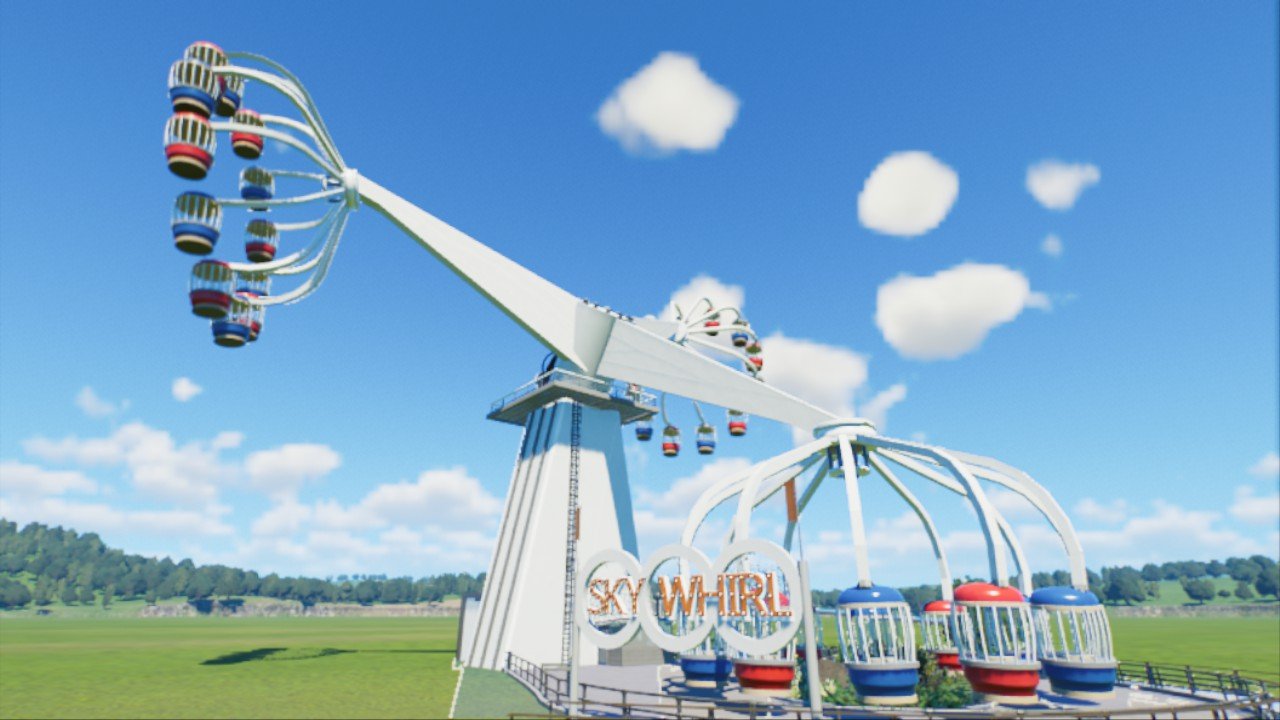 sky Whirl - Intimin triple Ferris wheel - Planet Coaster 2 creation ...
