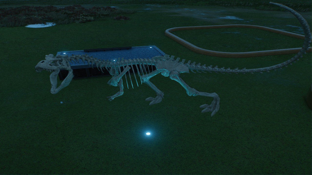 Allosaurus Skelleton - Workshop - Jurassic World Evolution 3