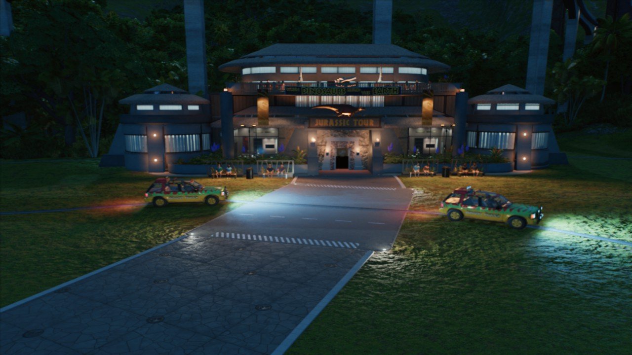 Jurassic Park Tour - Workshop - Jurassic World Evolution 3
