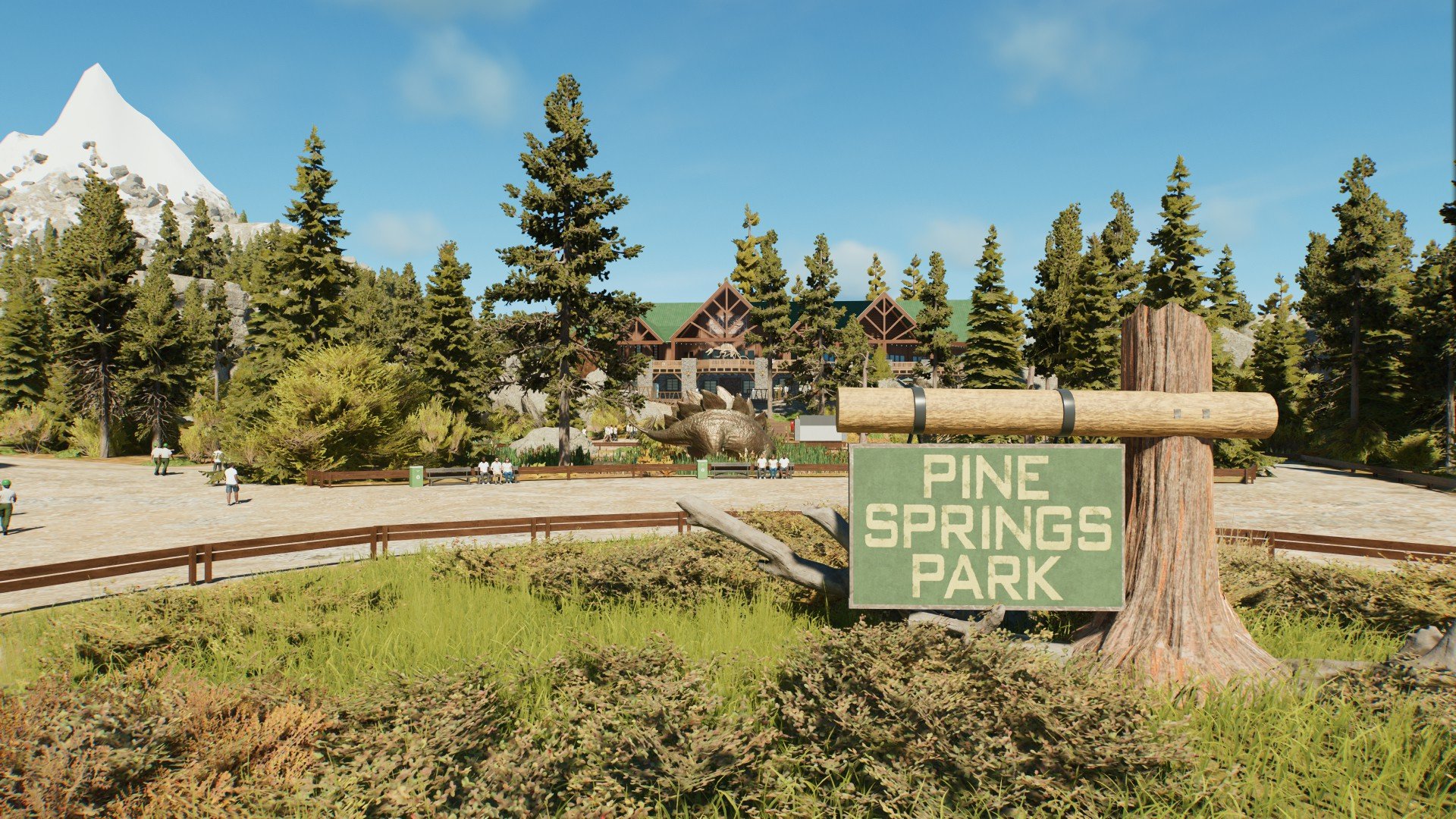 Jurassic World: PINE SPRINGS - Workshop - Jurassic World Evolution 3