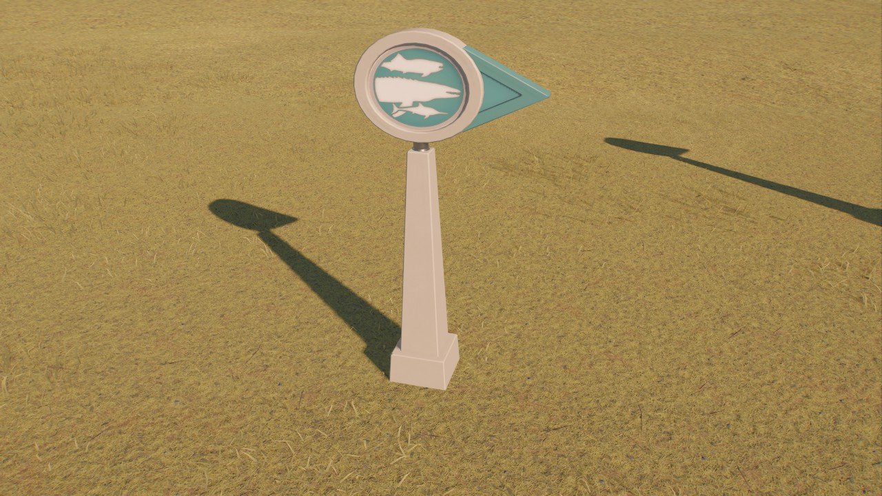 Lagoon Sign (DIN) - Workshop - Jurassic World Evolution 3