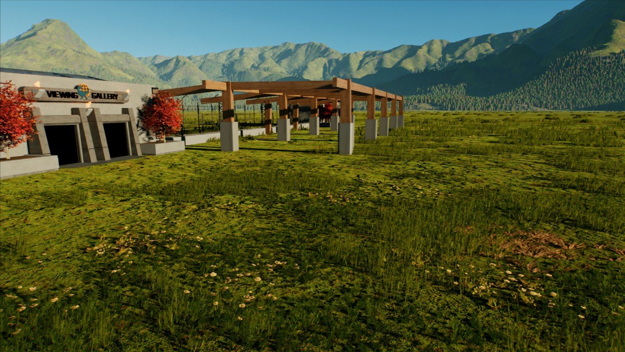 Gallery walk way - Workshop - Jurassic World Evolution 3