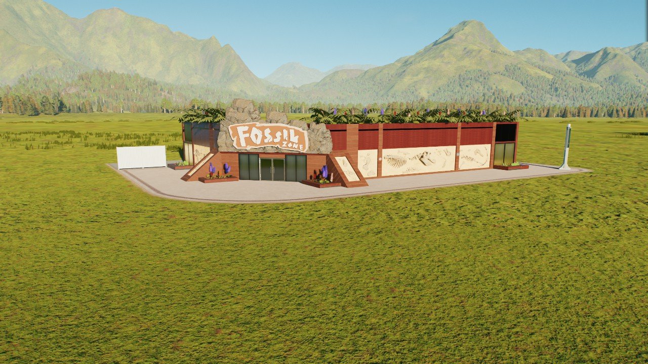 Fossil Shop JWE1 - Workshop - Jurassic World Evolution 3