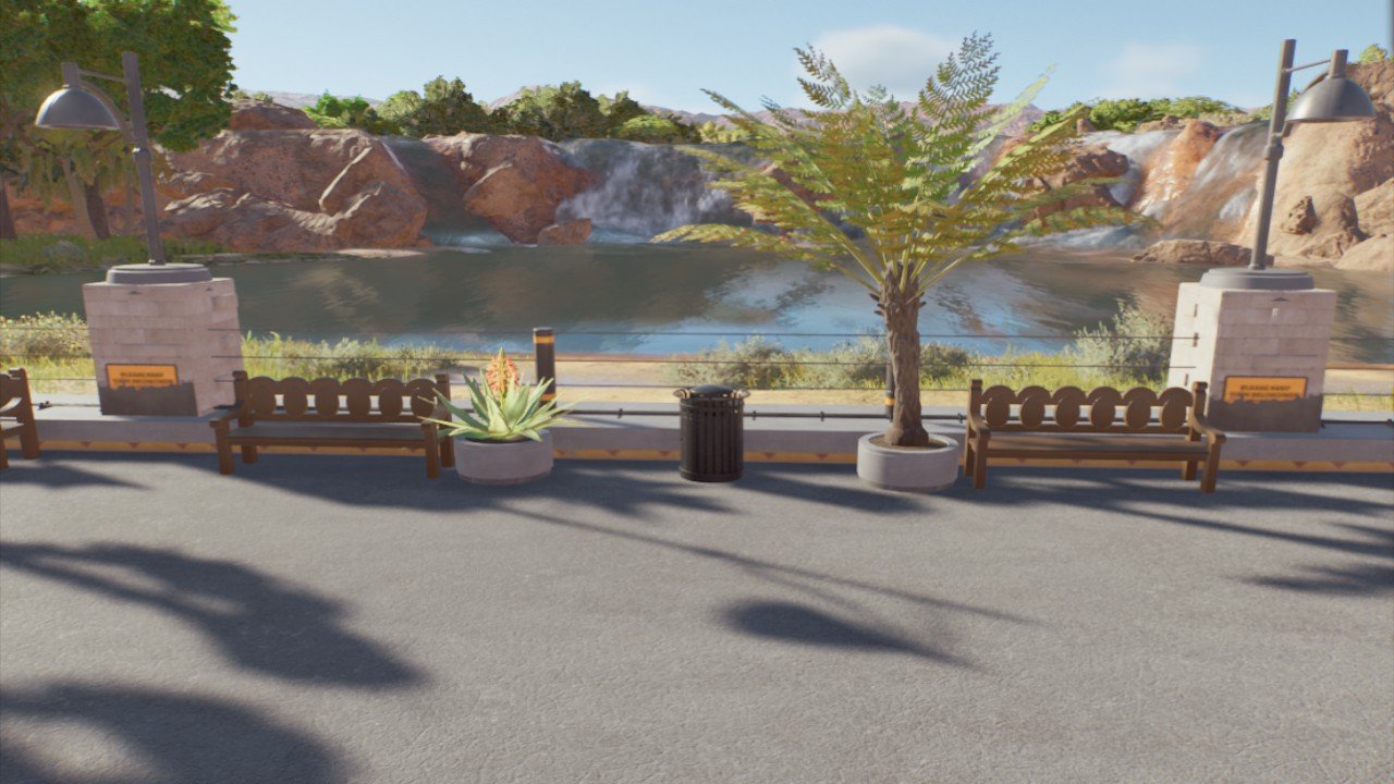 Basic Guest Fence - Workshop - Jurassic World Evolution 3
