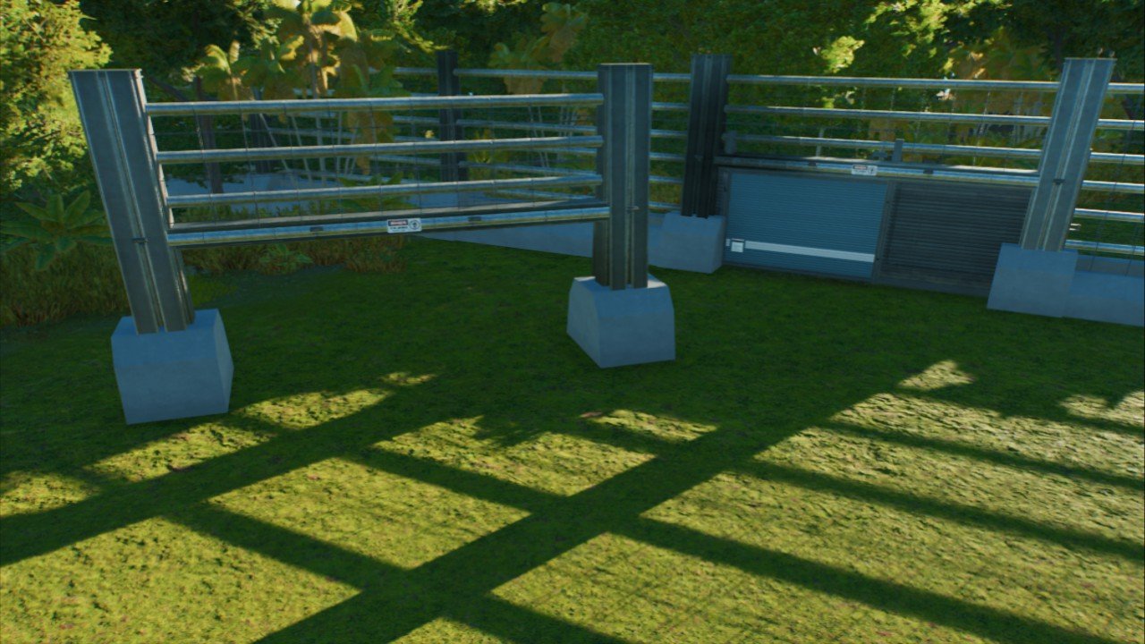 Fence Gate for Electric Fance Level 8 - 创意工坊 - 《侏罗纪世界：进化 3》