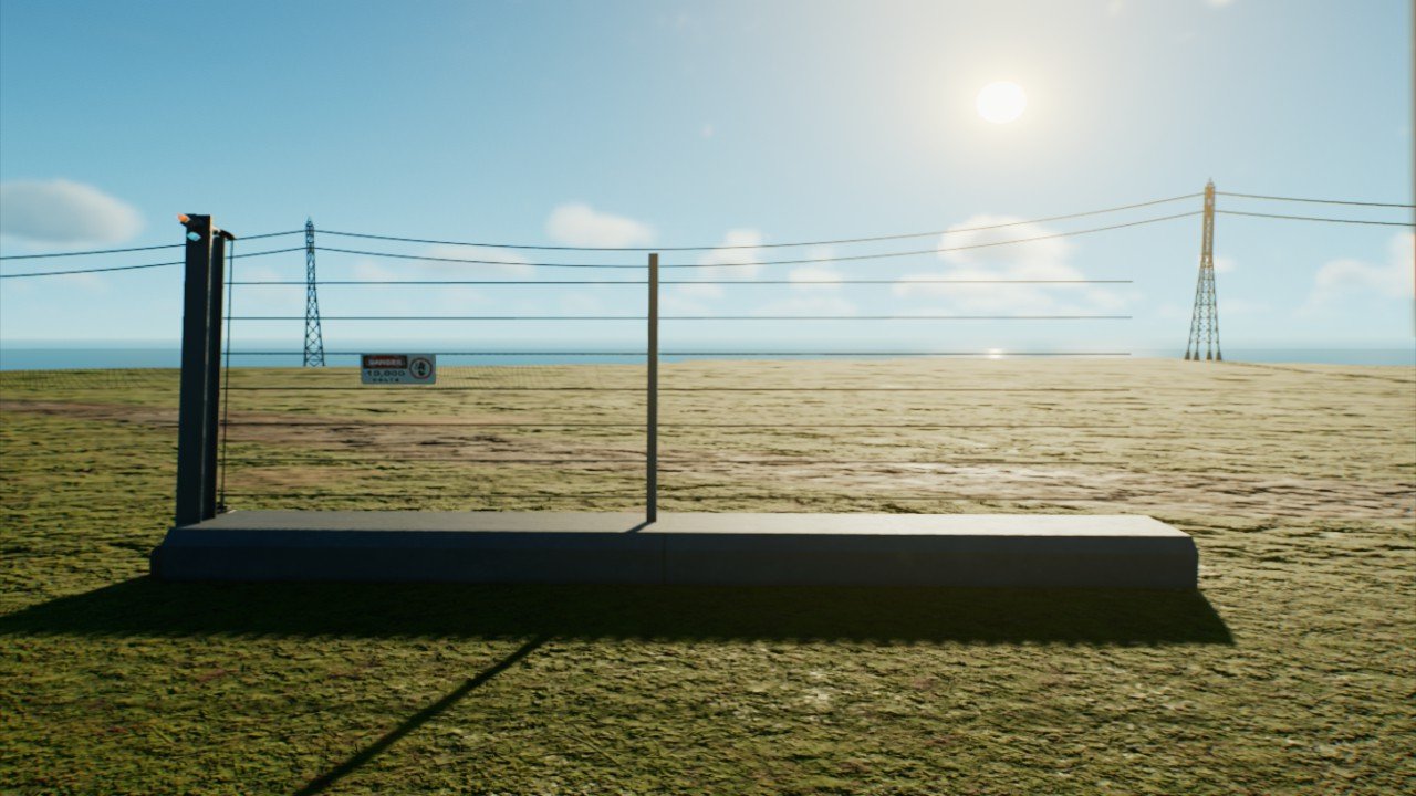 Jurassic Park 12 ft electric fence - Workshop - Jurassic World Evolution 3