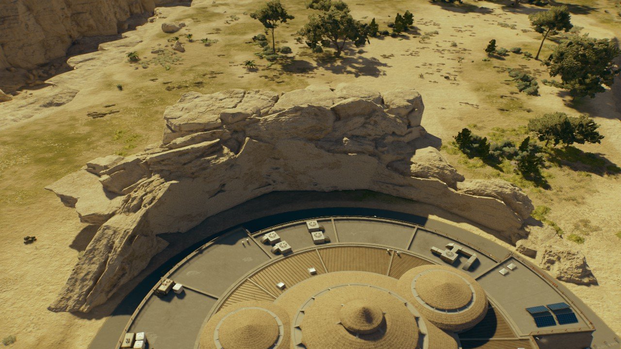 Large two sided rock formation - Workshop - Jurassic World Evolution 3